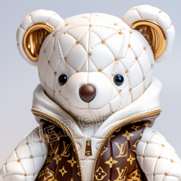 Louis Vuitton ART BY DENARDAI | Art | Louis Vuitton Art Iggy The Bear ...